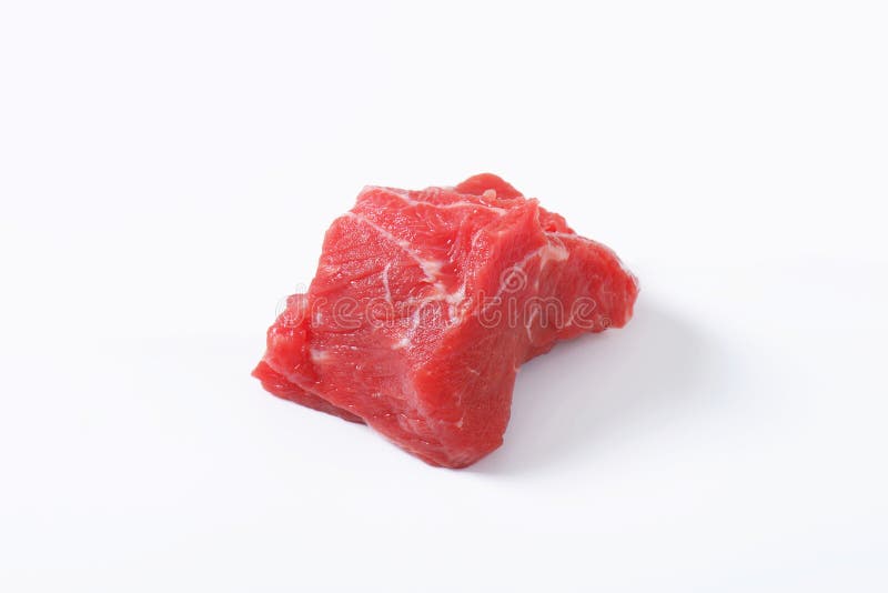 Raw beef chunk stock image. Image of diced, ingredient - 57097305