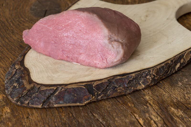 Raw beef fillet stock image. Image of healthy, piece - 235702251