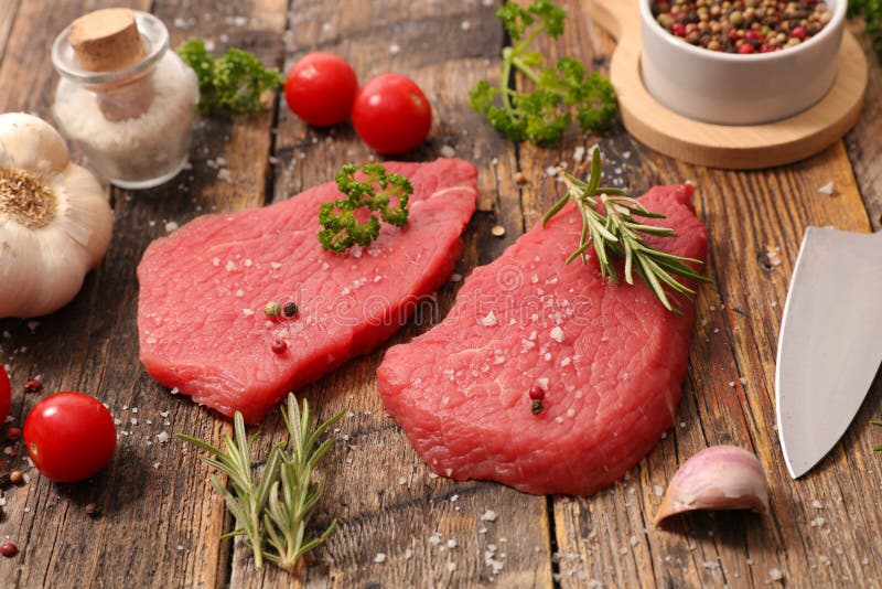 Raw beef stock image. Image of steak, fillet, ingredient - 83915567
