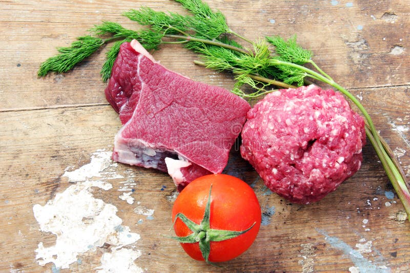 Raw beef meat stock image. Image of roast, dinner, nutrition - 66840317