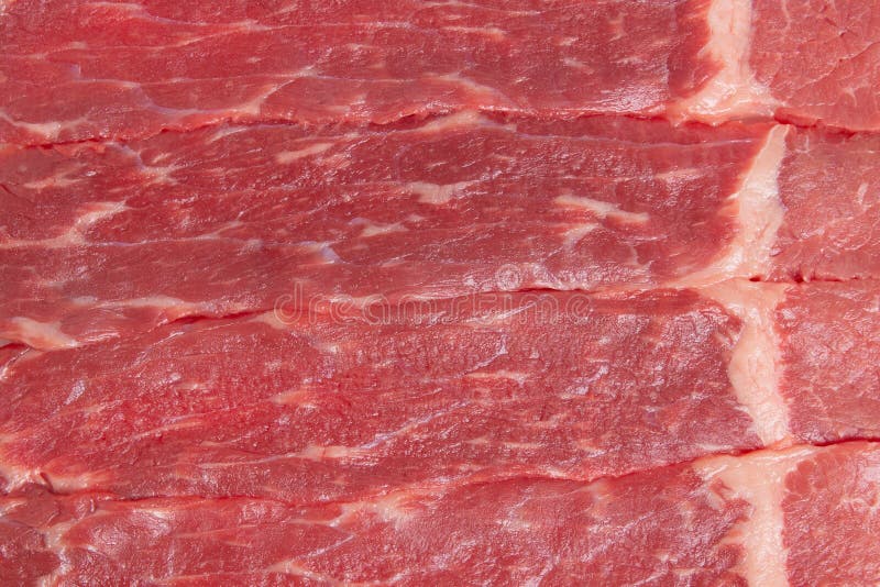 Raw Beef Meat Texture Close Up Stock Photo - Image of meat, dinner ...