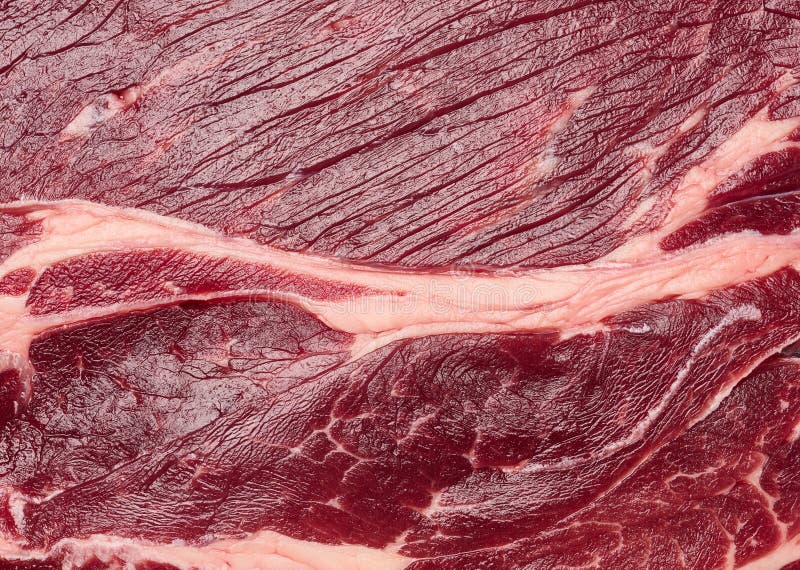 Raw Beef Meat Texture, Full Frame Stock Image - Image of steak, meat ...