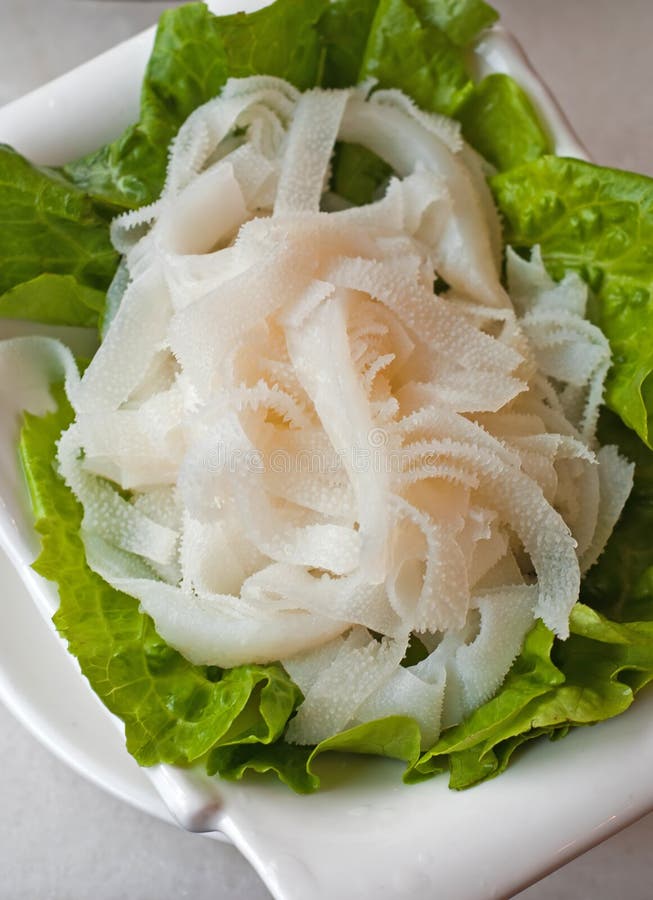 What is this white squishy, yet spiky object found in my mapo tofu ...