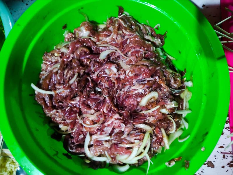 Raw Beef stock photo. Image of restaurant, ingredient - 281775210