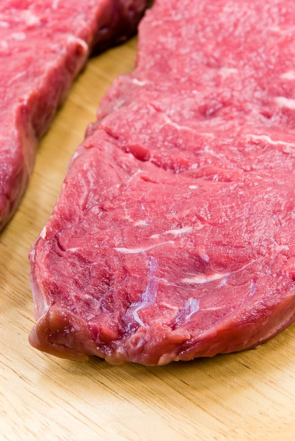Raw Beef-roast Beef Meat Steak on the Wooden Backg Stock Image - Image ...