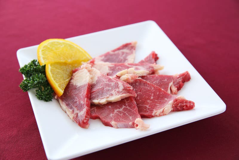 Raw beef set stock image. Image of roast, sirloin, dinner - 136963351