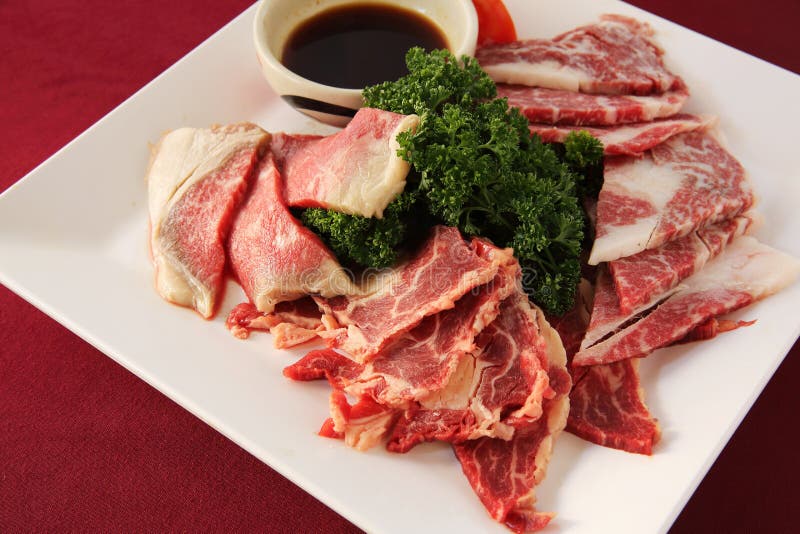 Raw beef set stock photo. Image of loin, cutting, roast - 136963948