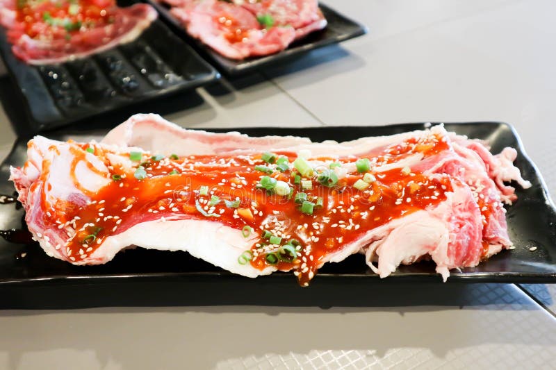 Raw Beef , Sliced Beef or Beef for Cook Stock Photo - Image of leaven ...