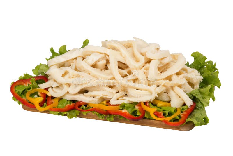 Raw Beef Tripe on White Background Stock Image - Image of bovine, shot ...