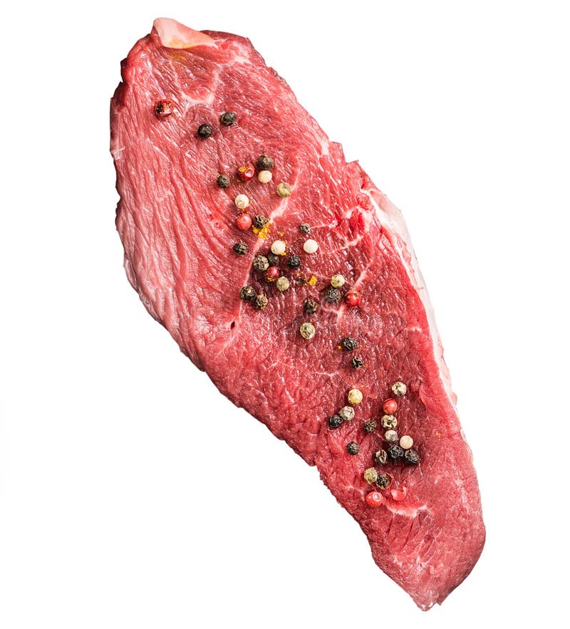Raw beef on white stock photo. Image of buffalo, roast - 131667002