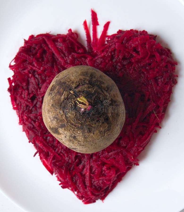 A Raw Beetroot with Chopped Stock Photo - Image of petal, textile ...