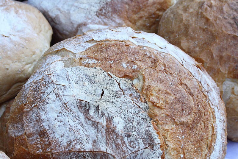 Raw bread in bakery stock image. Image of bakery, barley - 21721105