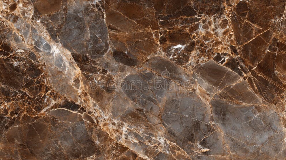 Raw Brown Marble Texture Authentic. Stock Image - Image of glitter ...