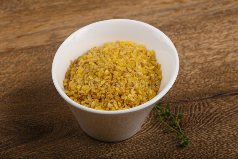 Raw bulgur stock image. Image of wheat, nutrition, turkish - 112808119
