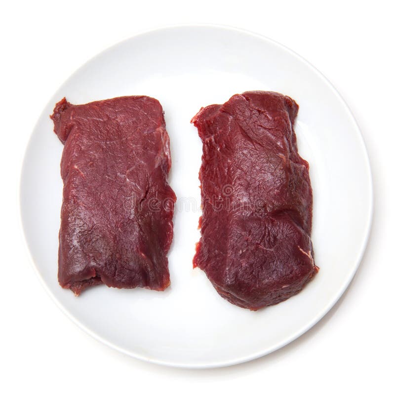 Camel Meat Steaks Isolated White Stock Photos - Free & Royalty-Free ...