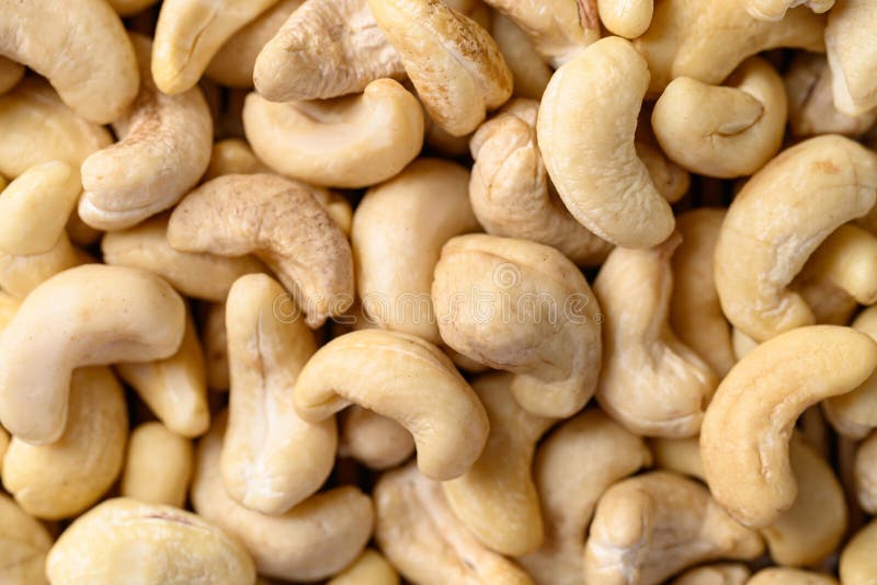 Raw Cashew Nuts Texture Background Stock Photo - Image of homemade ...