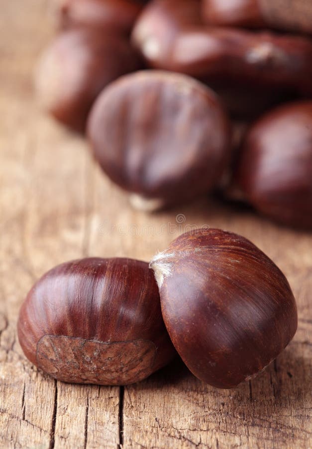 Roasted chestnuts stock photo. Image of chestnut, snack - 13348664