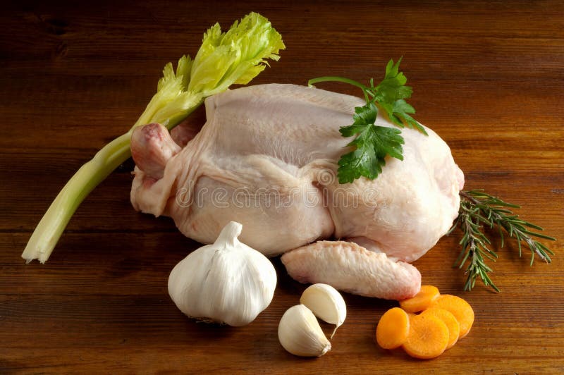 Chicken stock image. Image of fresh, trussed, ingredient - 259517