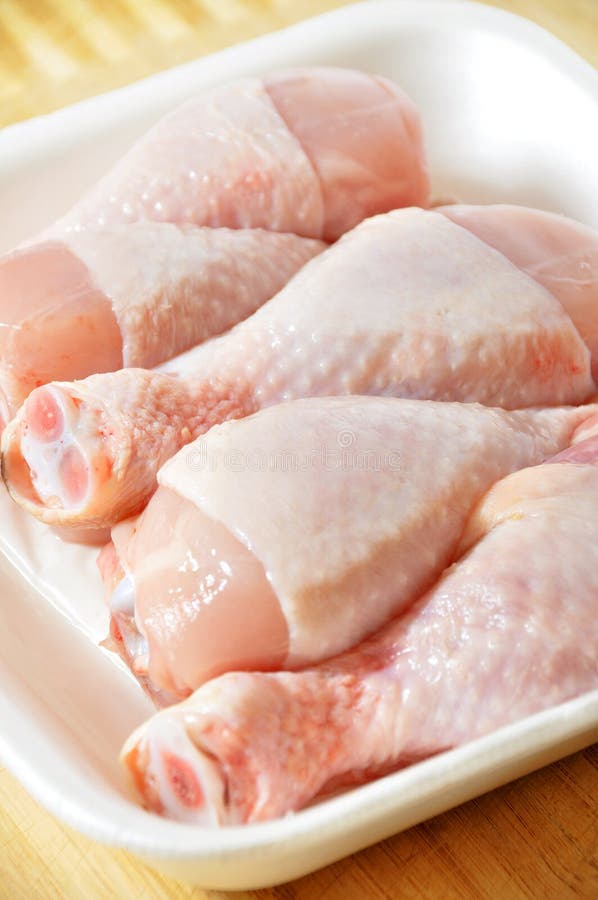 Raw chicken thigh stock photo. Image of grocery, farming - 14366836