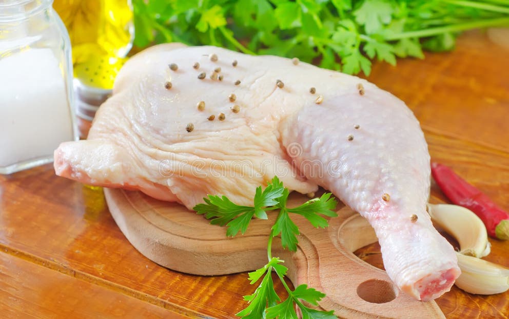Raw chicken stock photo. Image of cuisine, lard, edible - 33158400