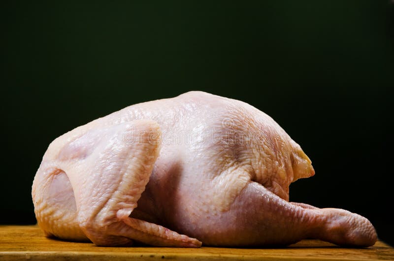 Raw chicken stock photo. Image of green, meat, plate - 39731188