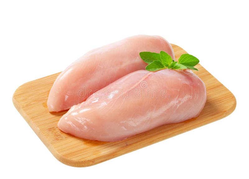 Raw chicken breast fillets stock image. Image of background - 29196167