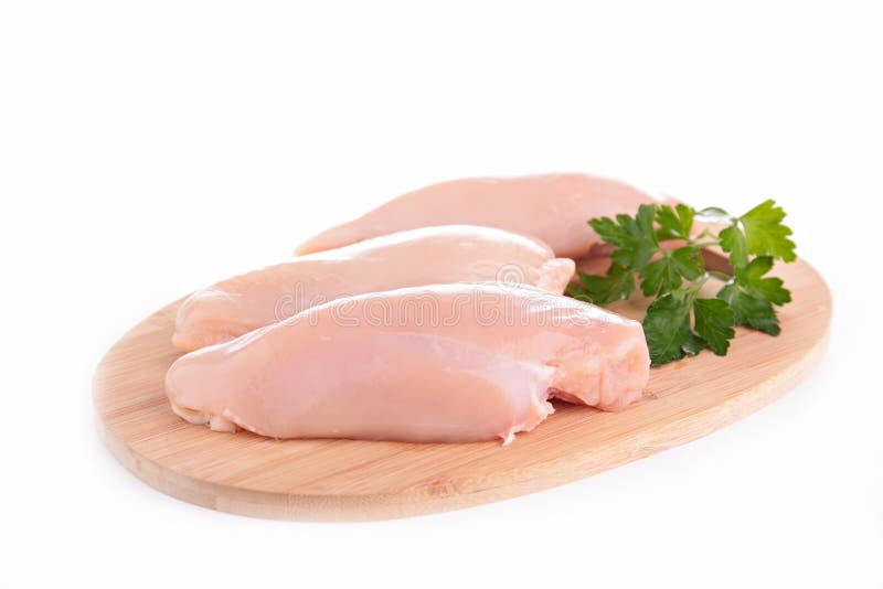 Raw chicken fillets stock image. Image of breast, fresh - 31340323