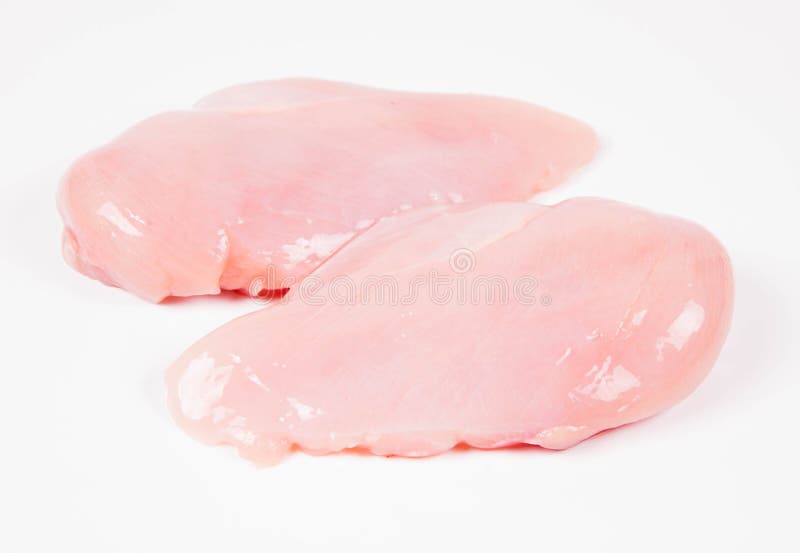 Raw chicken breast stock image. Image of macro, table - 100596765