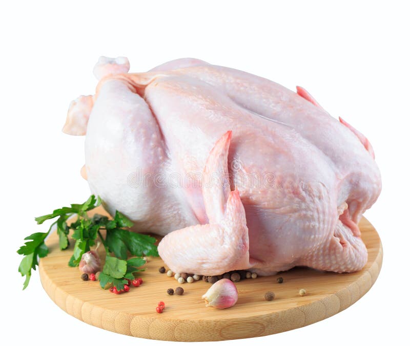 Chicken Carcass On A White Background Stock Image Image Of Poultry Dinner 243516657