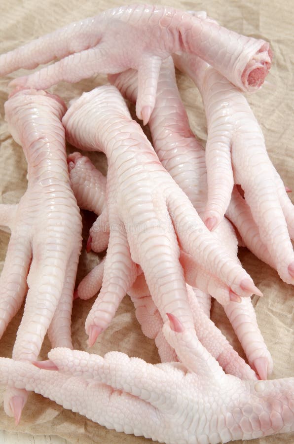 Chicken feet and paprika stock image. Image of meat, feet - 9606151