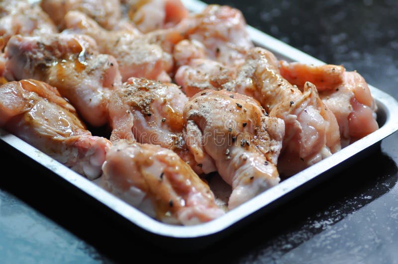 Raw Chicken or Ferment Chicken for Cook Stock Photo - Image of ferment ...