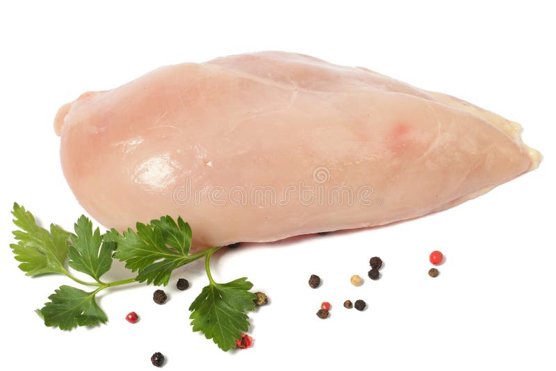 Raw chicken fillet stock image. Image of dinner, fillet - 86684031