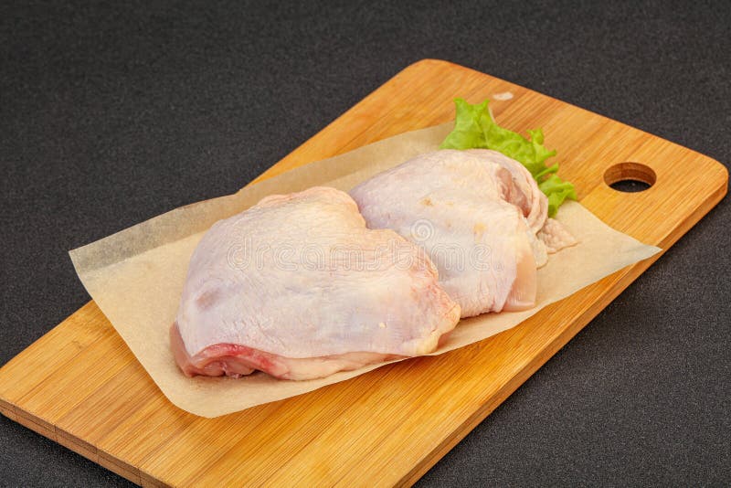 Raw Chicken Hip for Cooking Stock Image - Image of food, fried: 203594837