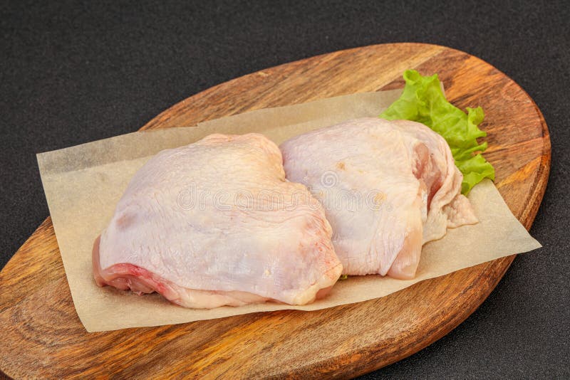 Raw Chicken Hip for Cooking Stock Photo - Image of thigh, fresh: 180417640