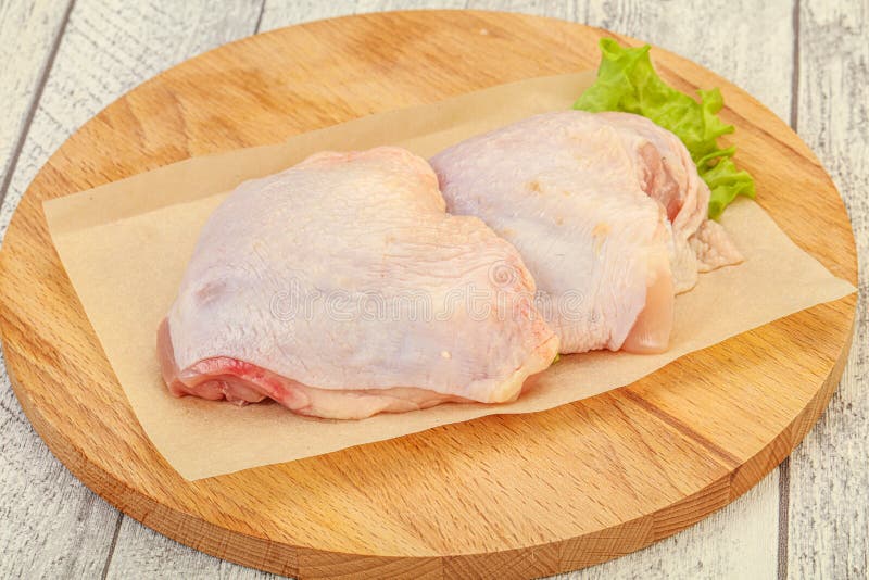 Raw Chicken Hip for Cooking Stock Photo - Image of healthy, dietetic ...