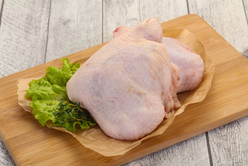 Raw chicken hip stock photo. Image of diet, eating, meal - 192155260