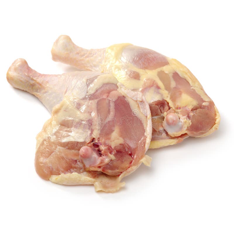 Raw chicken leg stock image. Image of poultry, lettuce - 103443537