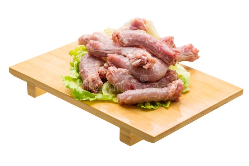 Raw chicken neck stock photo. Image of isolated, white - 38193306