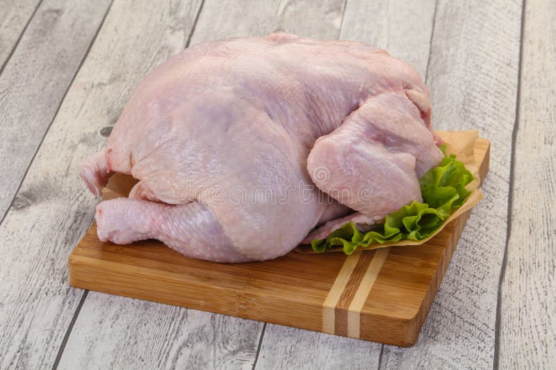 Raw Chicken Ready for Cooking Stock Image - Image of fowl, cooking ...