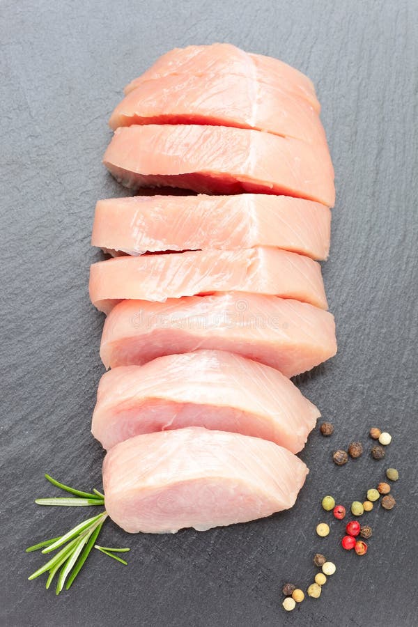Raw chicken stock photo. Image of slice, fillet, steak - 46421474