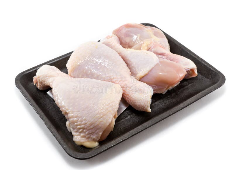 Chicken on tray stock image. Image of lunch, healthy - 28717625