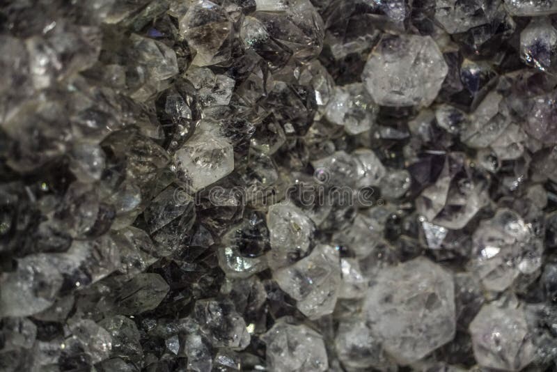 Raw Cluster Rough Crystals Close Up Background Stock Photo - Image of ...