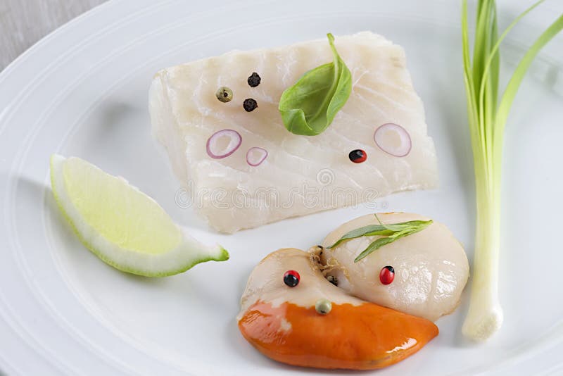 Raw cod filet stock image. Image of fresh, appetite, fragrantly - 40018053