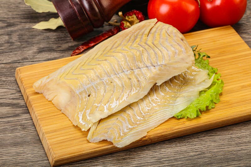 Raw cod fish for cooking stock photo. Image of healthy - 204095426