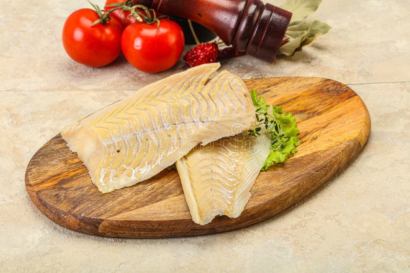 Raw cod fish for cooking stock photo. Image of preparation - 207539696