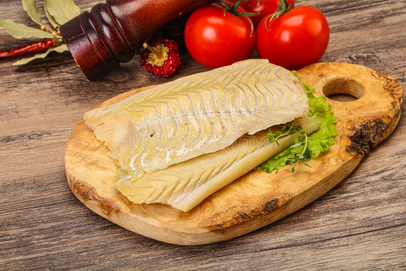 Raw cod fish for cooking stock photo. Image of meat - 208215254