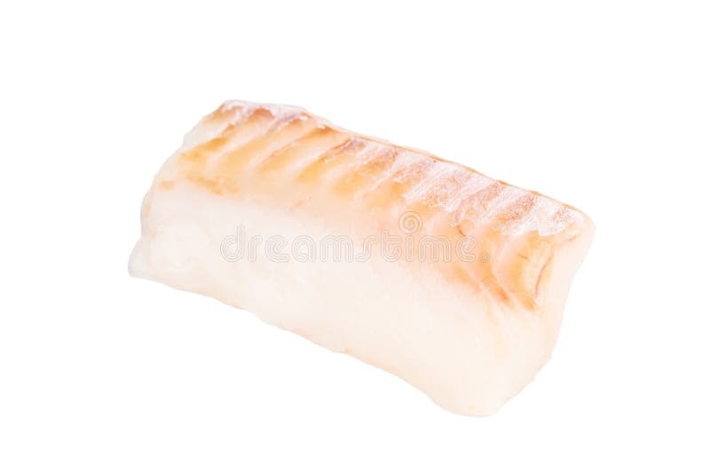 Raw Cod Fish Fillet, Ready for Cooking Boneless White Fish Meat ...