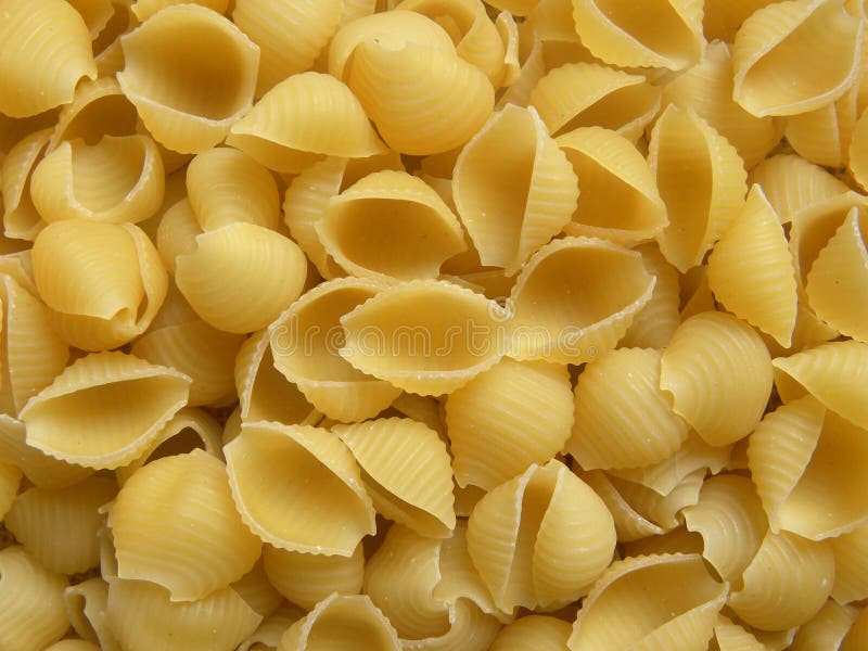 Raw Conchiglie rigate stock image. Image of carbohydrate - 175325789