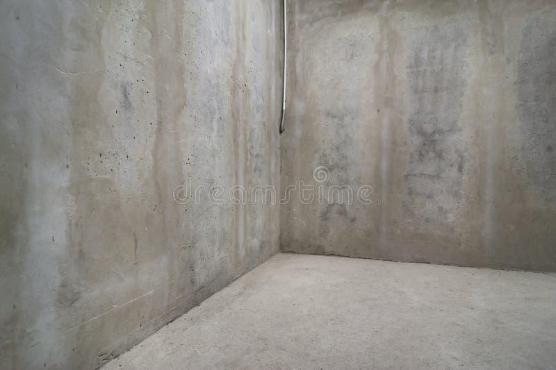 Raw Concrete Walls Background. Stock Photo - Image of painted, space ...
