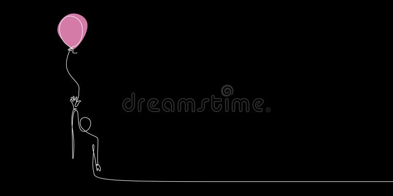 Balloon Release Stock Illustrations – 232 Balloon Release Stock ...